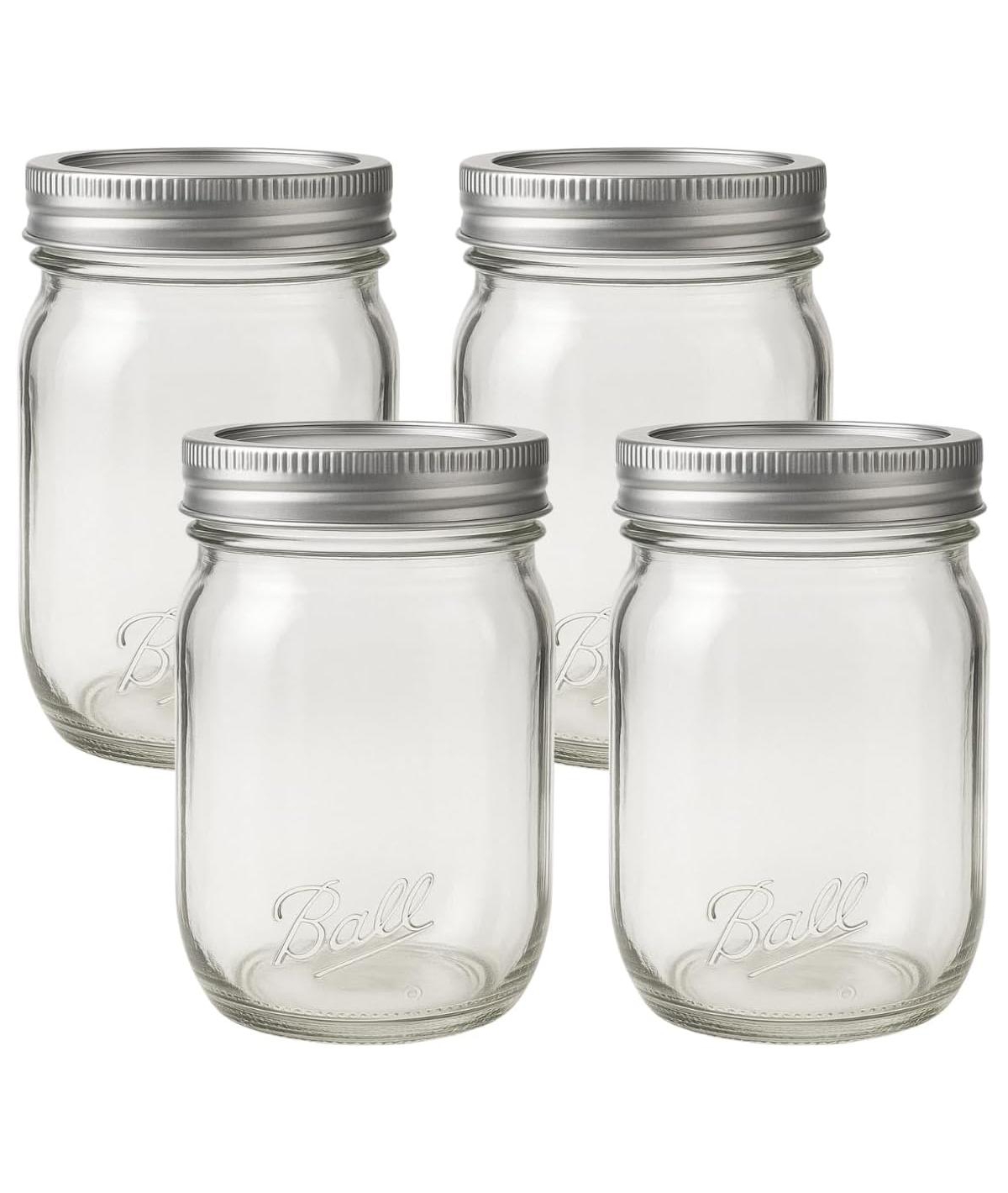 Click here for Ball Easy Label Glass Mason Jars  Regular Mouth  Q... prices