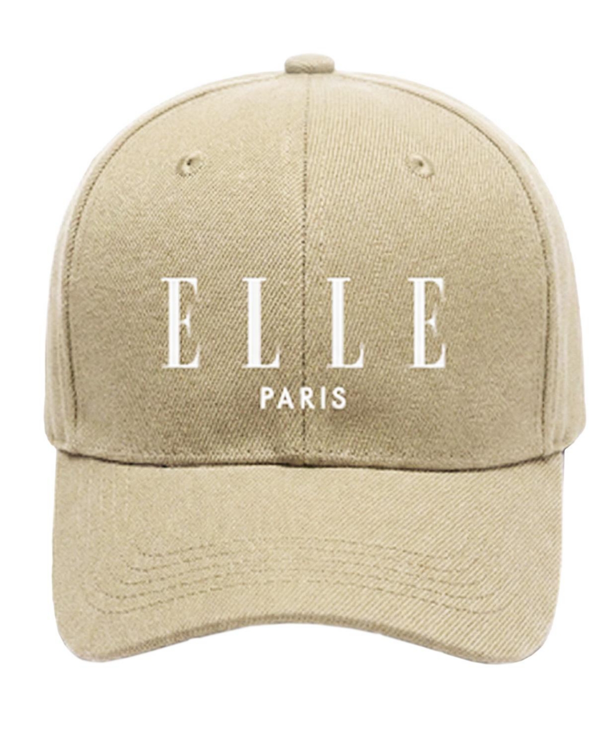 Click here for Elle Collection Womens ElleLogo Baseball Cap - Kha... prices