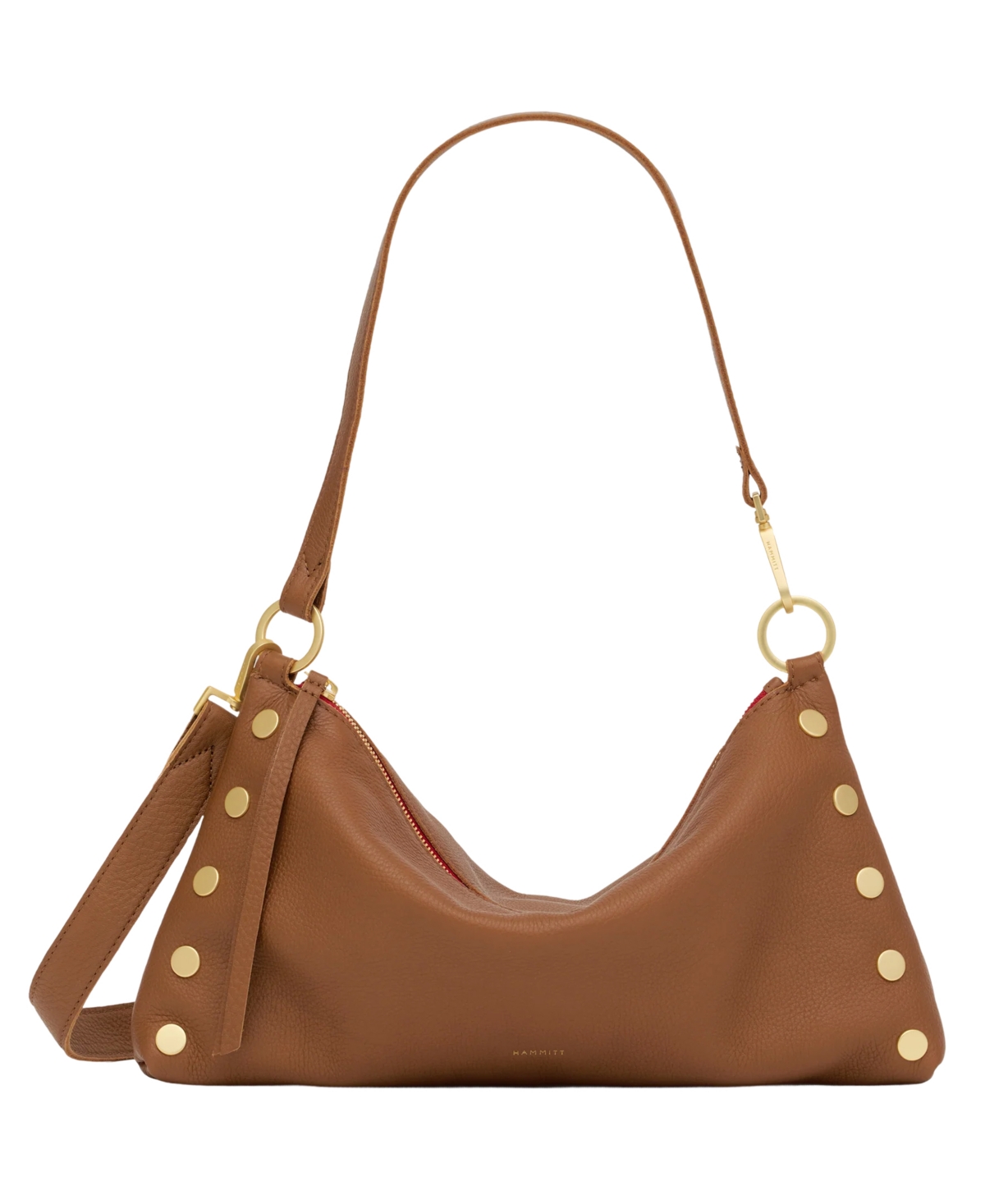 Click here for Hammitt Kyle Medium Shoulder Bag - Mahogany Pebble prices