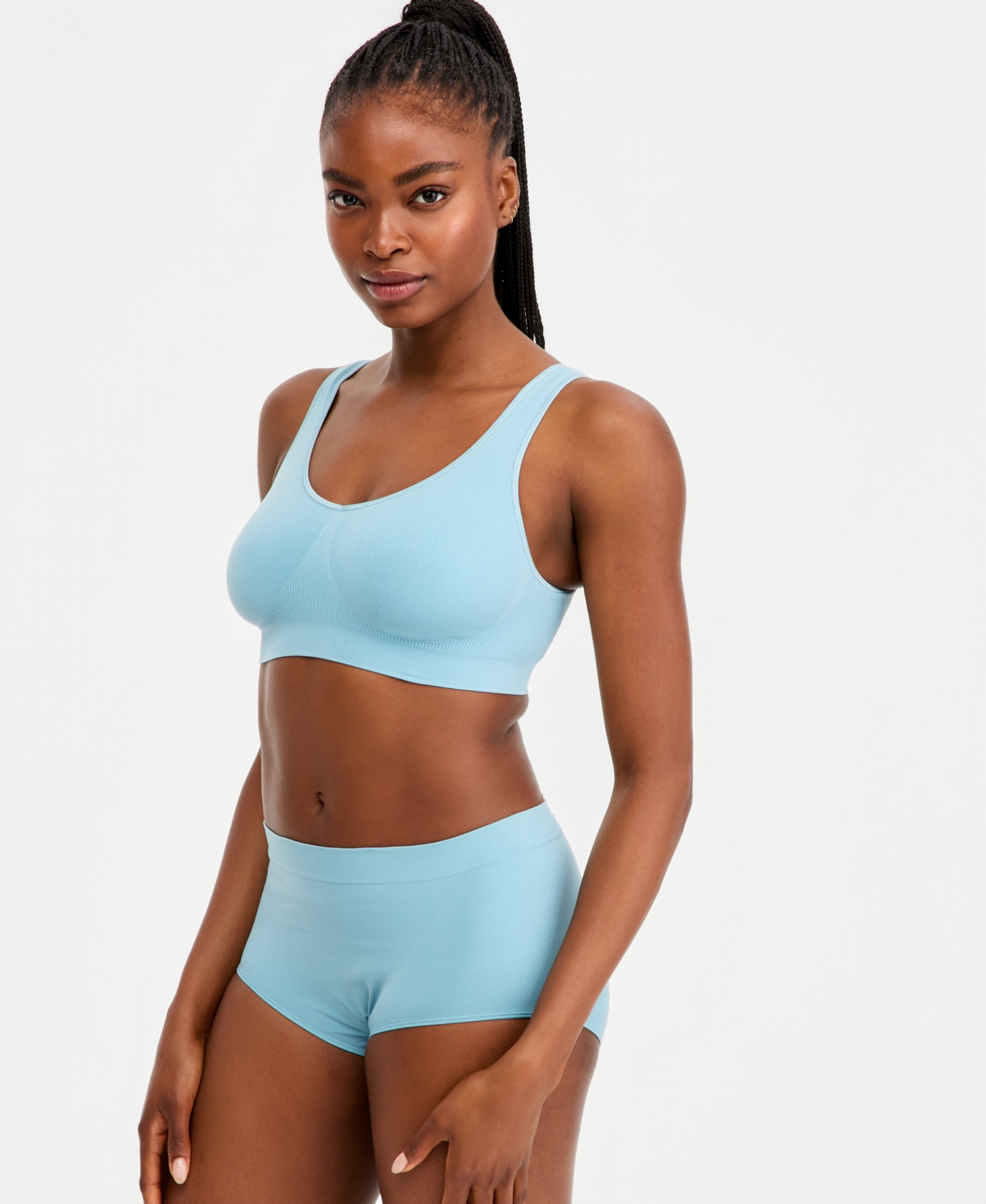 Click here for Bali One Smooth U Wireless Bralette Dfbral - Cornf... prices