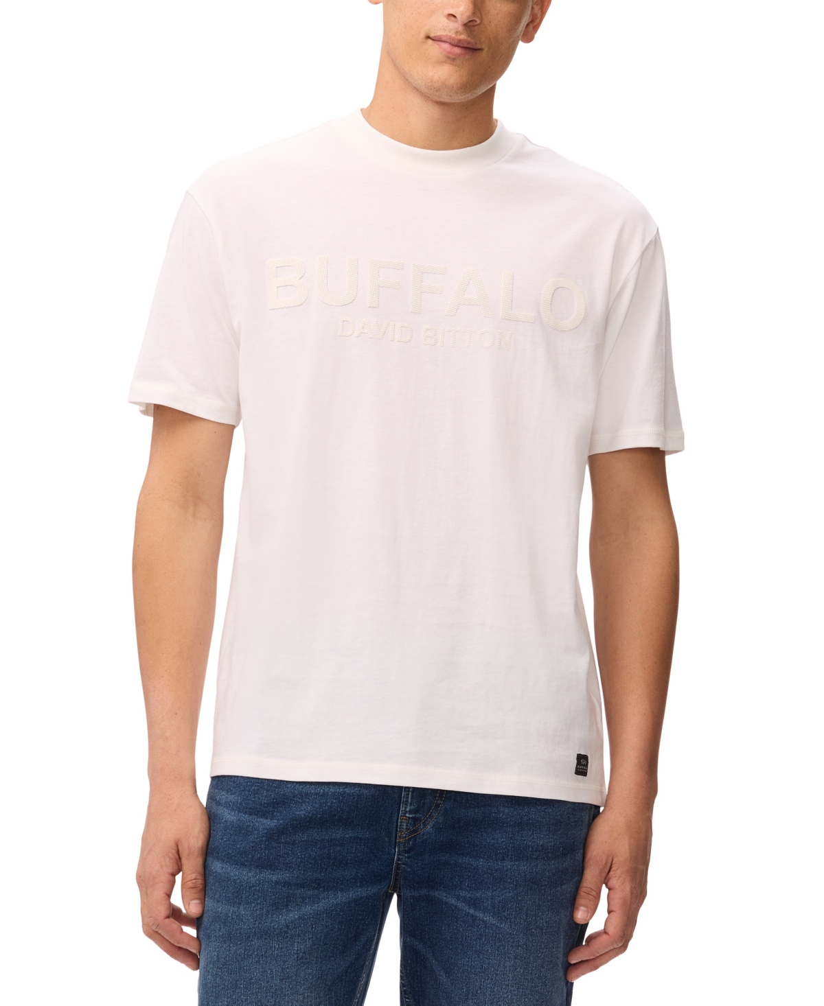Click here for Buffalo David Bitton Mens Navi Graphic T-shirt - W... prices