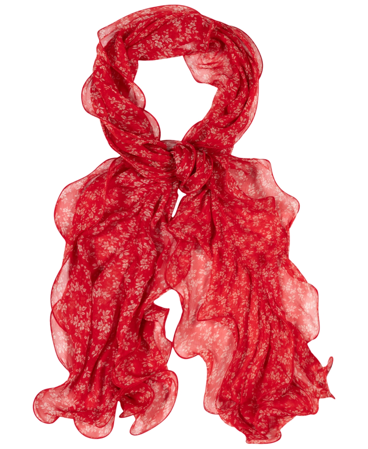 Click here for Lauren Ralph Lauren Spring Ditsy Double Ruffle Sca... prices