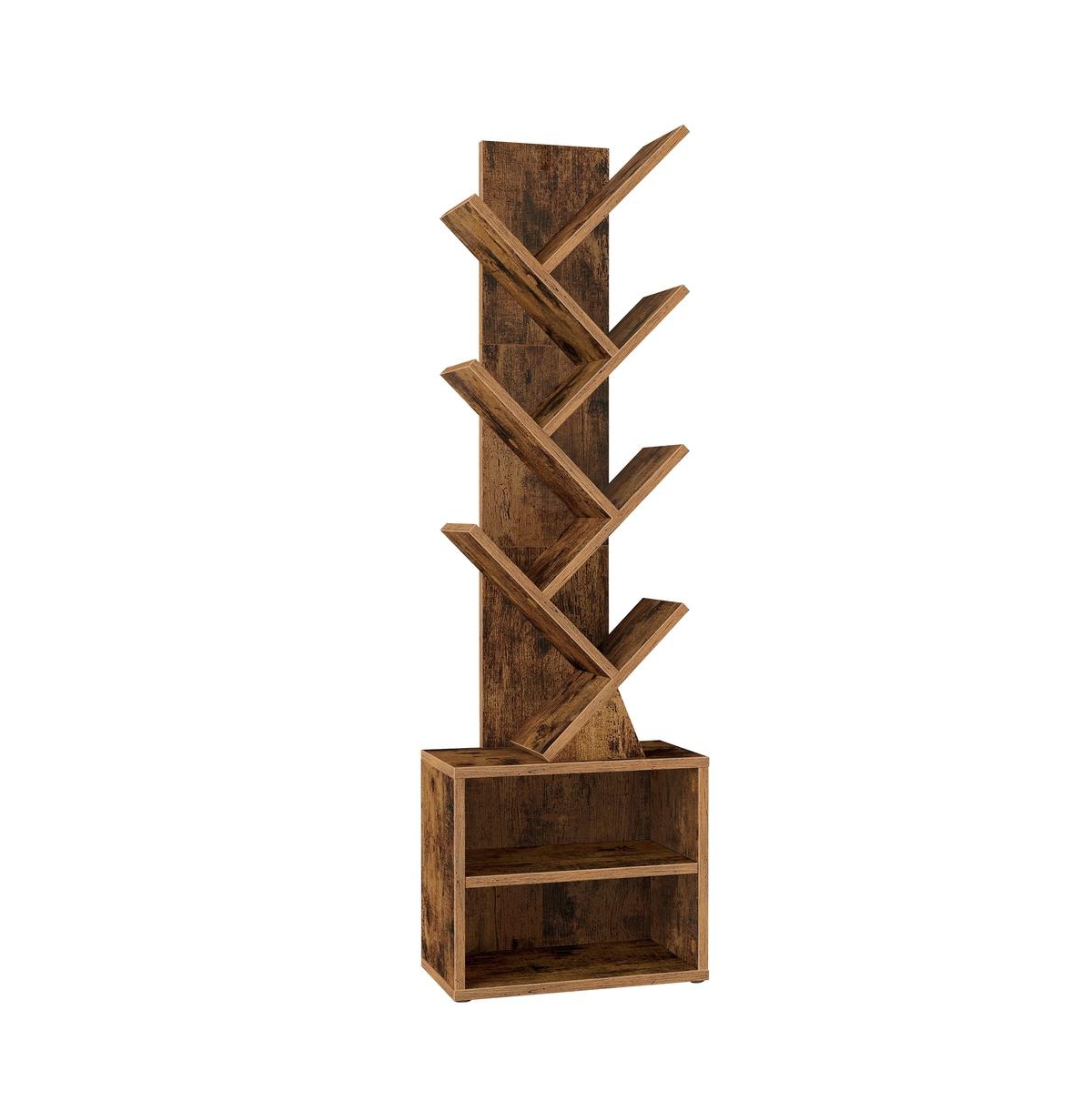 Click here for Slickblue Modern Tree Bookcase with Cabinet Storag... prices