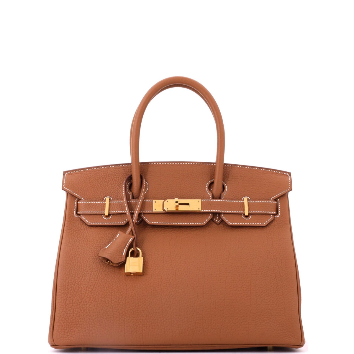 Click here for Pre-Owned HERMES Birkin 30 Handbag Brown Togo with... prices