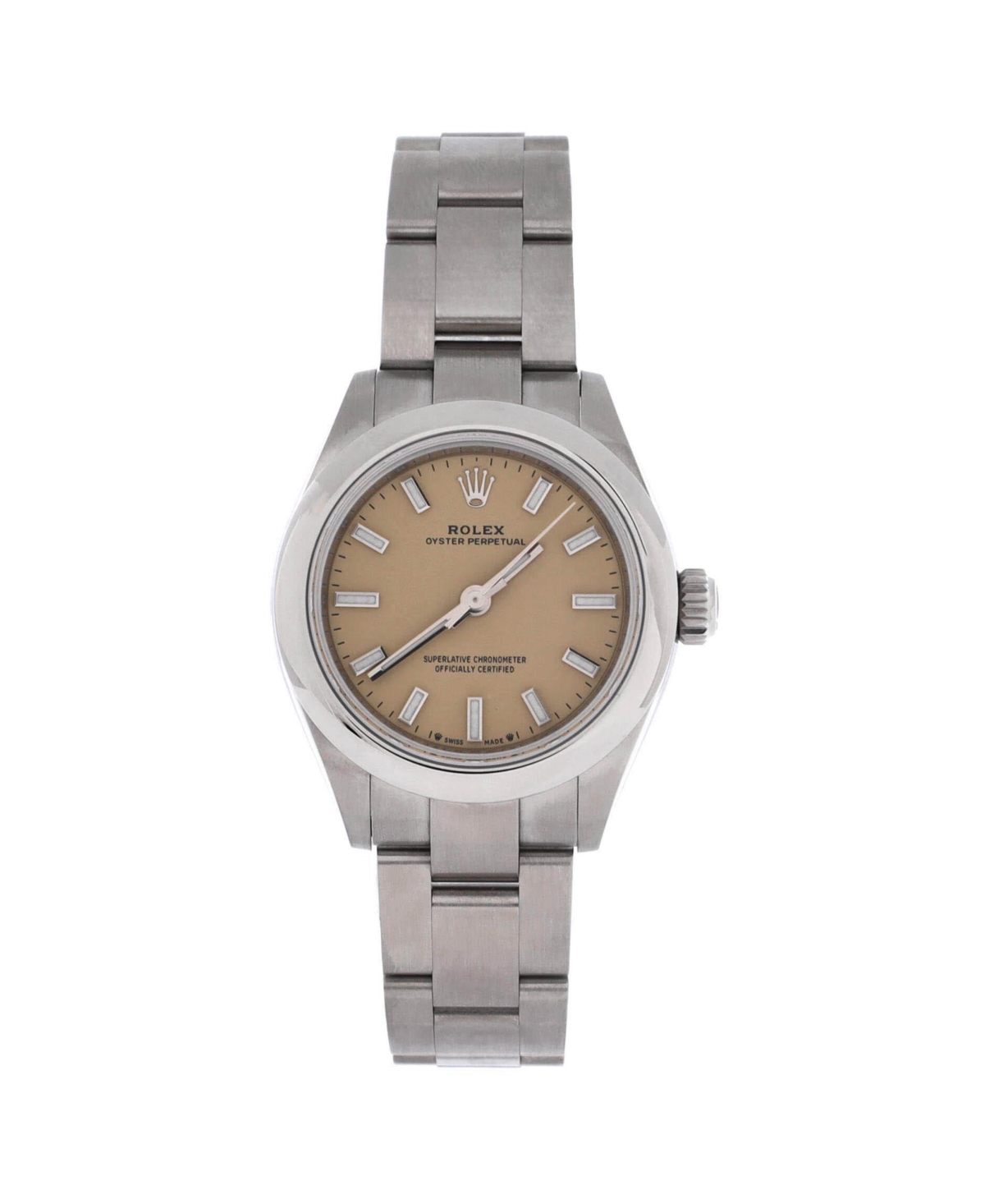 Click here for Pre-Owned Rolex Oyster Perpetual Beige Automatic W... prices