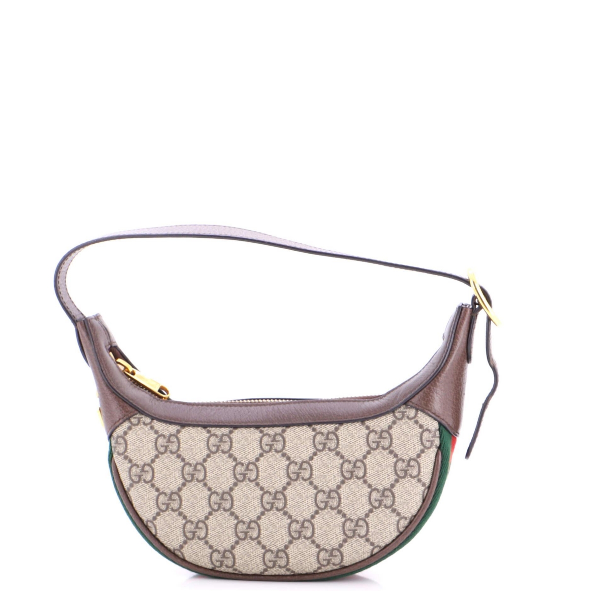 Click here for Pre-Owned Gucci Mini Ophidia Half Moon Bag Gg Coat... prices
