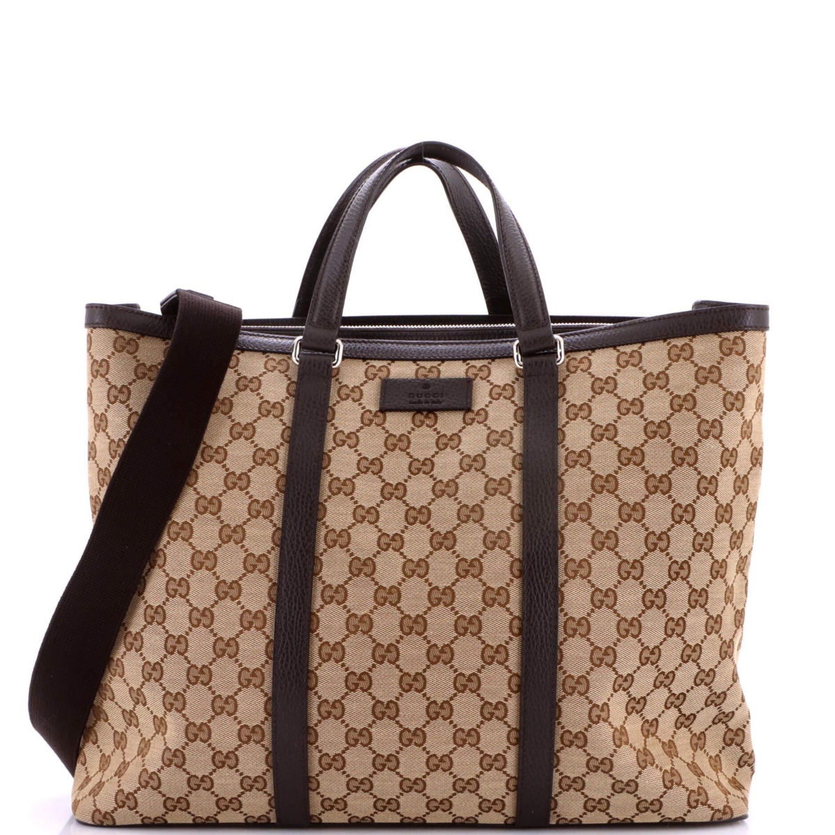 Click here for Pre-Owned Gucci Large Joy Convertible Tote Gg Canv... prices