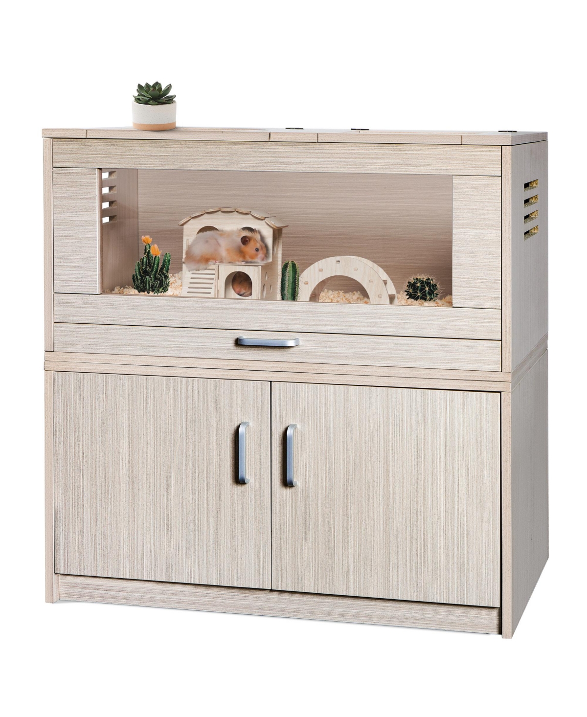 Click here for Zeus & Ruta Wood Hamster Cage Wood with Independen... prices