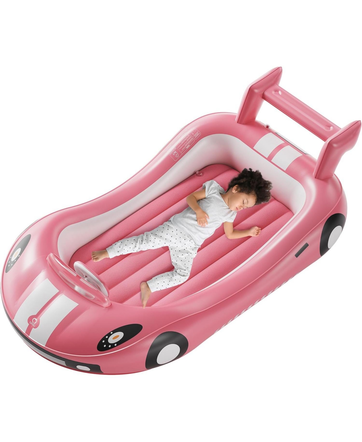 Click here for Qpau Inflatable Toddler Travel Bed with Side Rails... prices