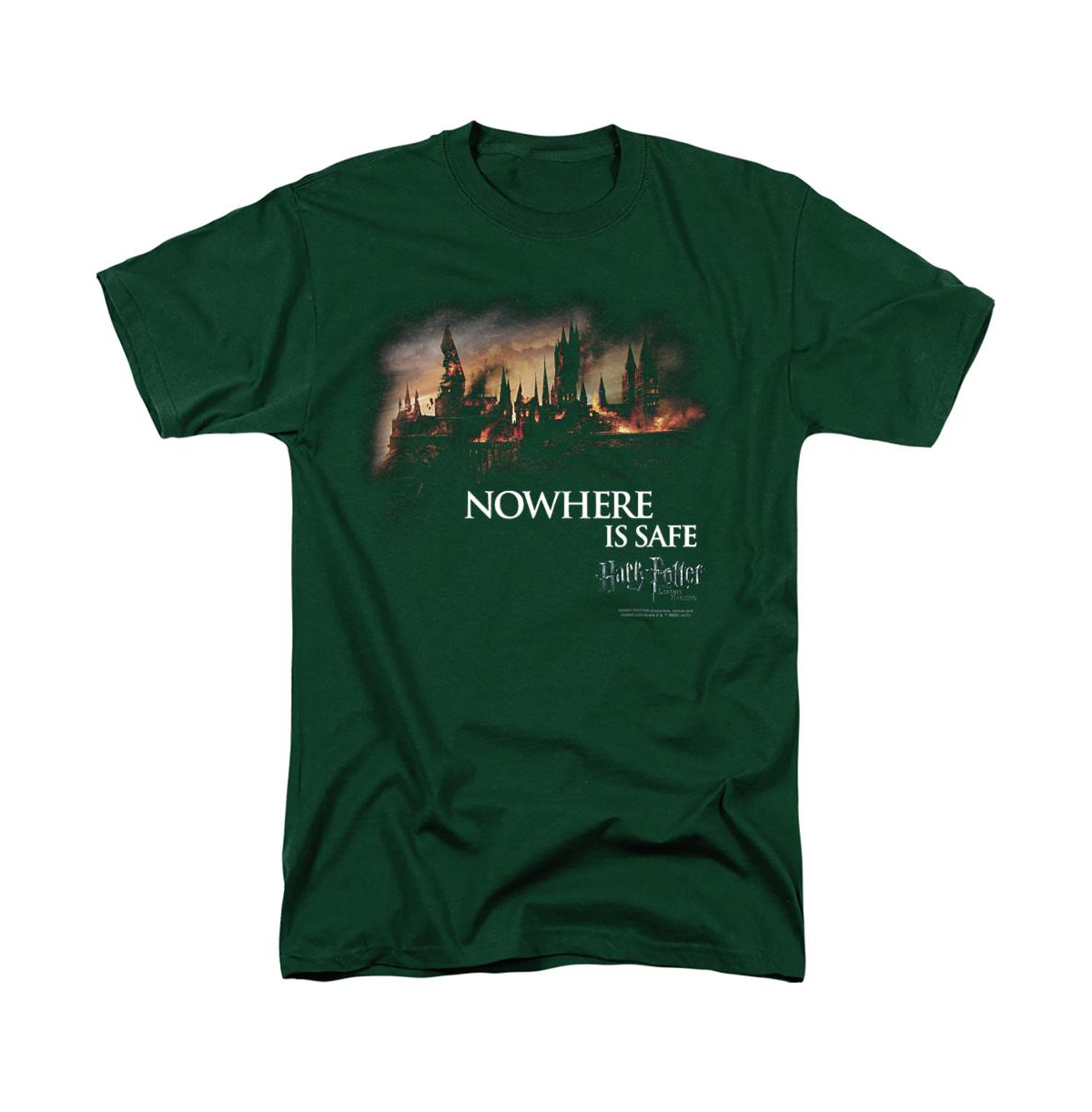 Click here for Harry Potter Big & Tall Burning Hogwarts T Shirt -... prices