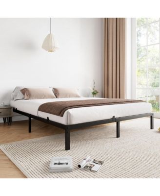 Click here for Homfan Metal Platform Bed Frame With Steel Slats L... prices