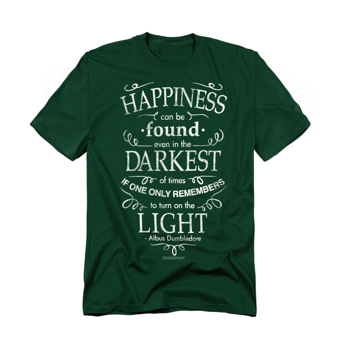 Click here for Harry Potter Mens Happiness T Shirt - Hunter green prices