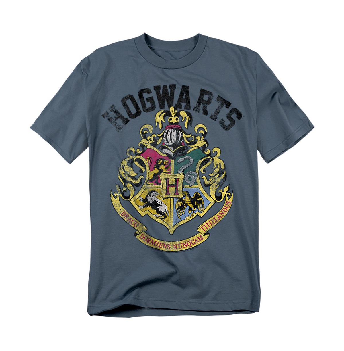 Click here for Harry Potter Mens Hogwarts Crest T-Shirt - Slate prices