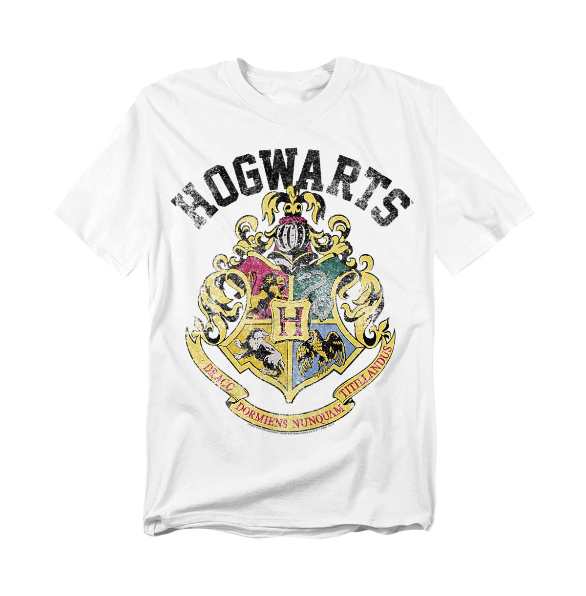Click here for Harry Potter Mens Hogwarts Crest T-Shirt - White prices