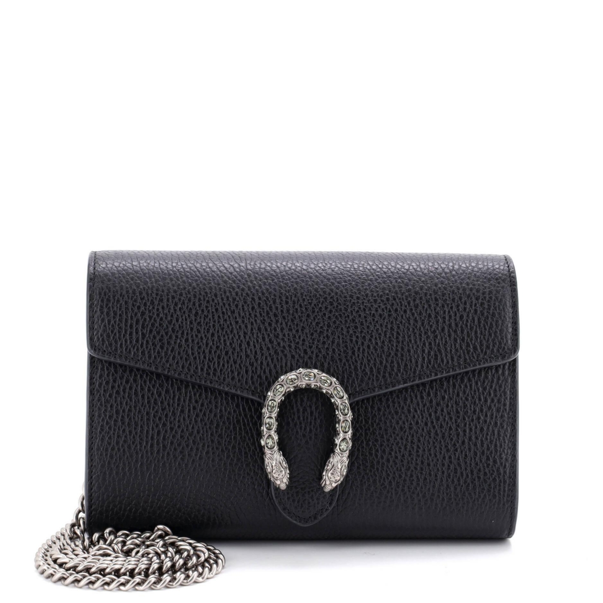 Click here for Pre-Owned Gucci Small Dionysus Chain Wallet Leathe... prices