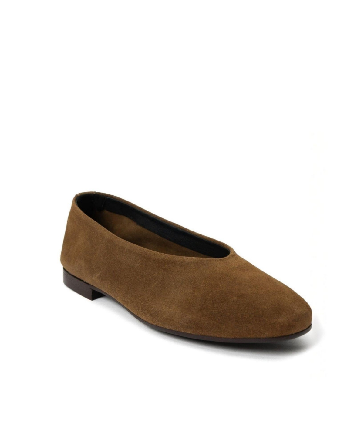 Click here for Menina Step Womens Lucrecia Suede Ballet Flat - Ch... prices