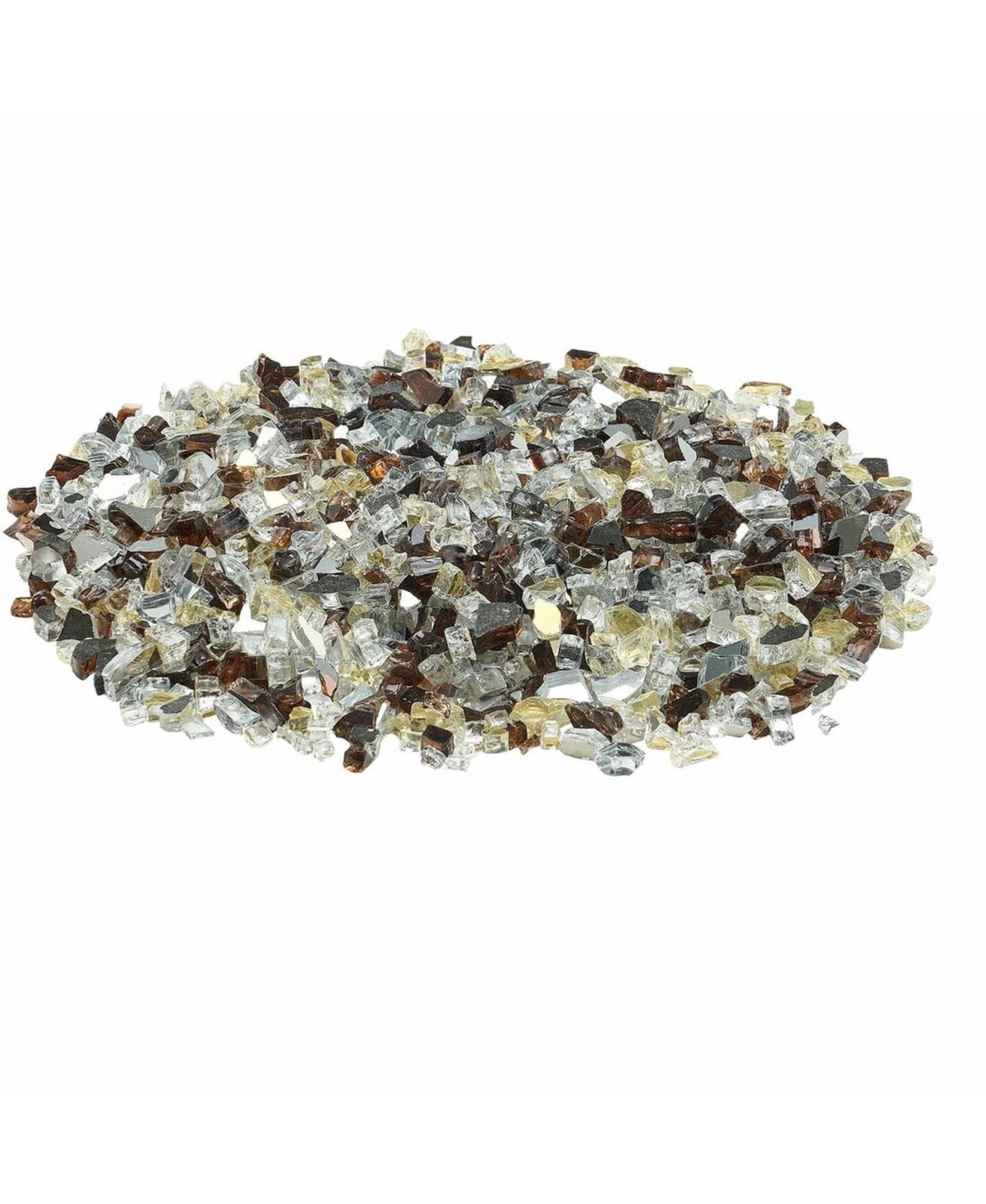 Click here for Sugift Fire Pit Glass 10 lbs Copper Clear Mix 1/2... prices