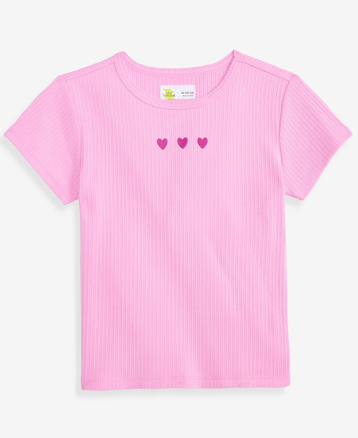 Click here for Epic Threads Girls Xs-xl Ribbed Baby T-Shirt  Macy... prices