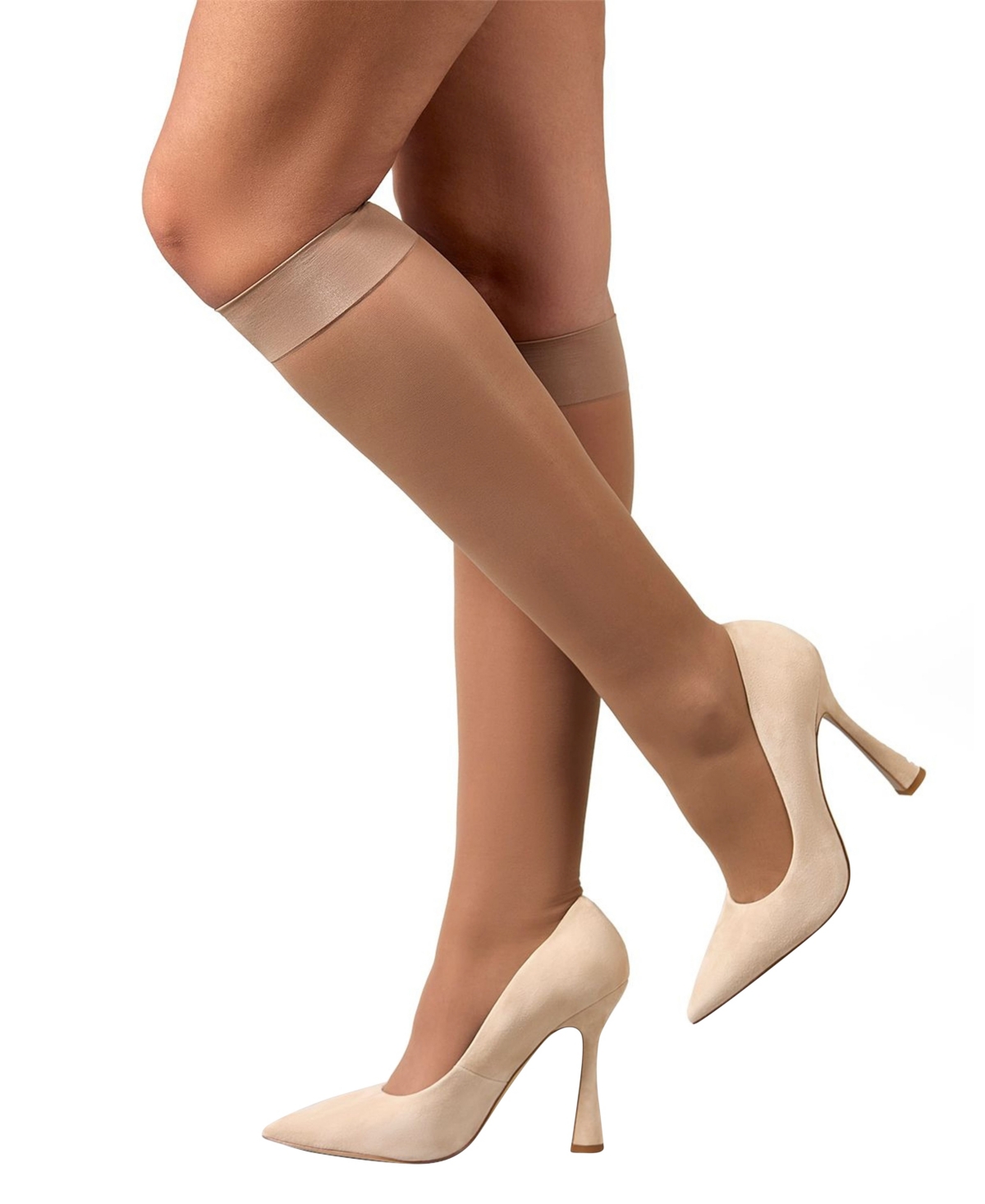 Click here for Womens Light Support Knee Highs - Honey prices