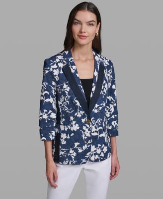 Click here for Karl Lagerfeld Paris Womens Contrasting Floral Pri... prices
