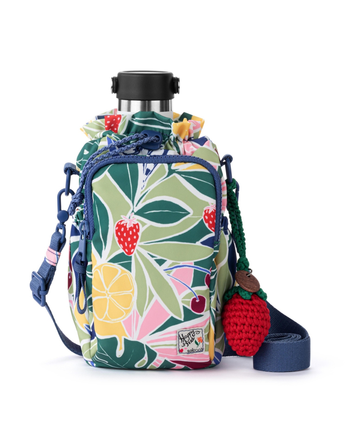 Click here for Sakroots Womens Banyan Crossbody - Fruit paradise prices