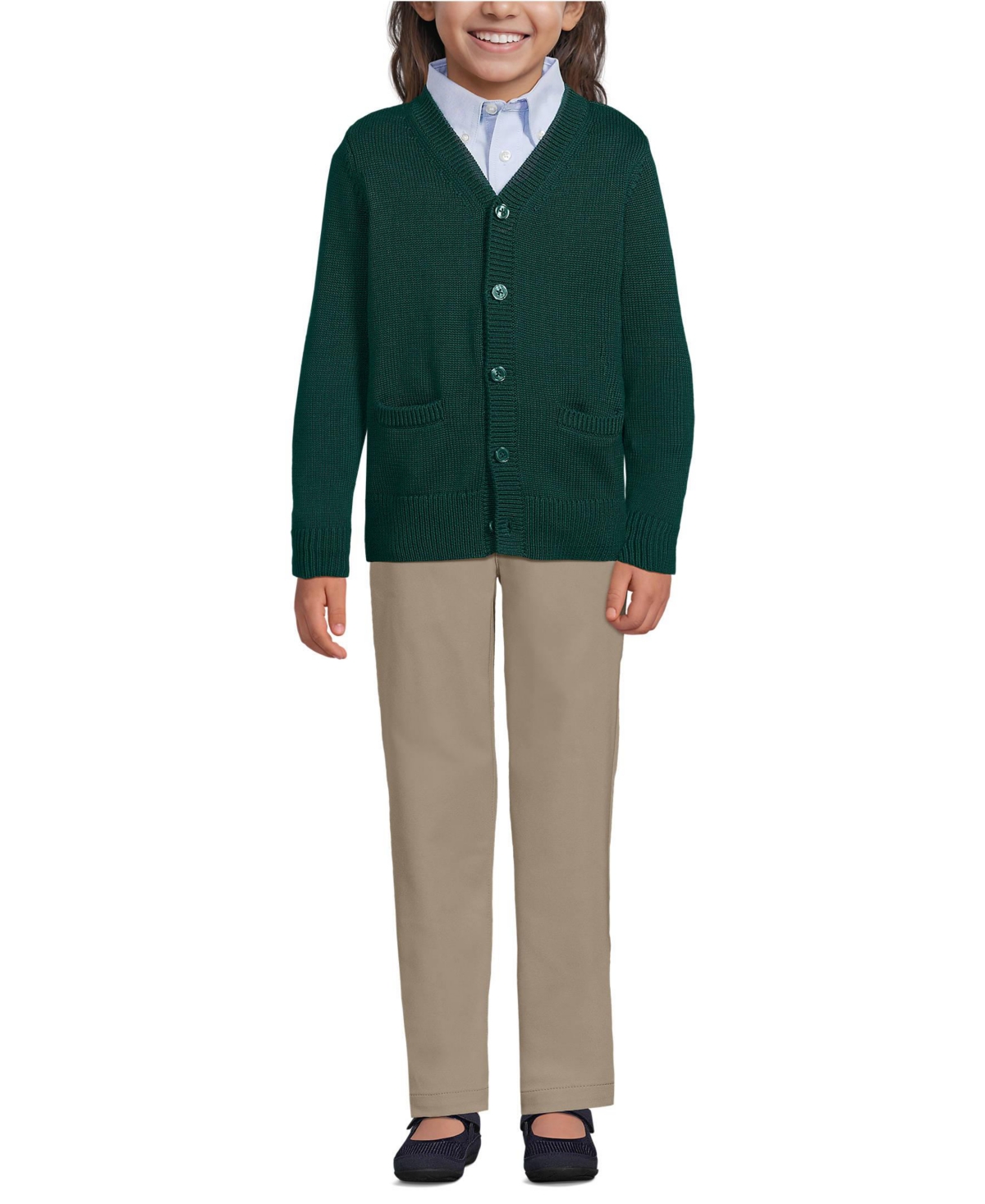 Click here for Lands End Girls School Uniform Legacy Varsity Card... prices