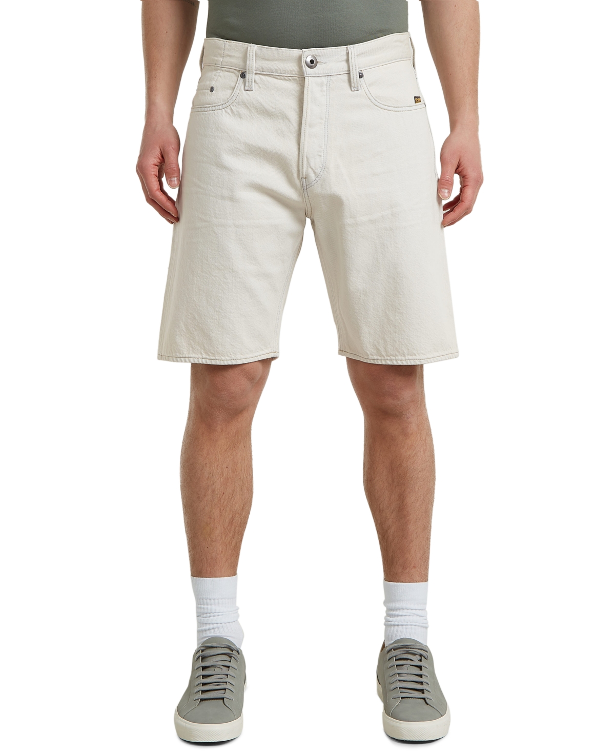 Click here for G-Star Raw Mens Clean Edge Denim Shorts - Beached... prices
