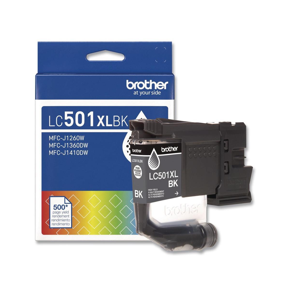 Click here for Brother LC501XLBKS 500 Page-Yield High-Yield Ink -... prices
