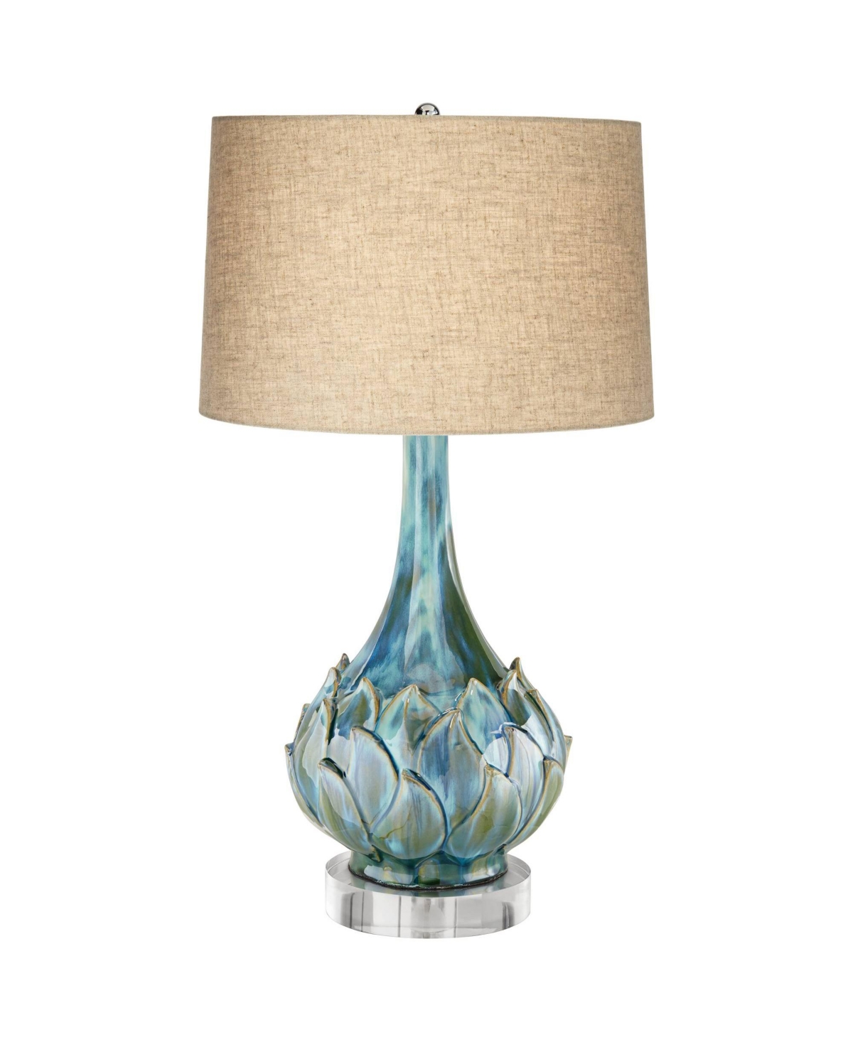Click here for Possini Euro Design Kenya Modern Table Lamp with R... prices