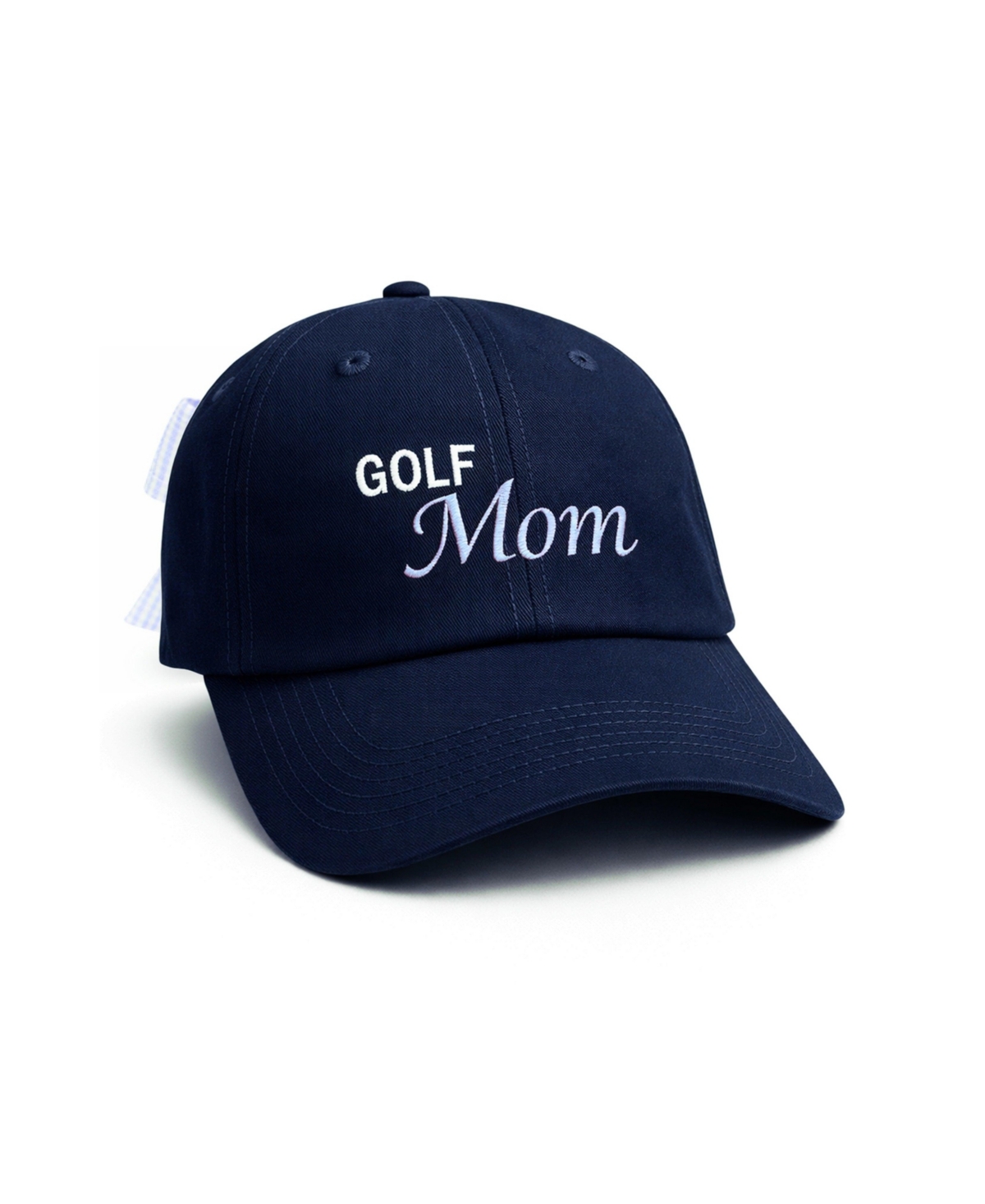 Click here for Bits & Bows Womens Golf Mom Bow Baseball Hat - Nav... prices