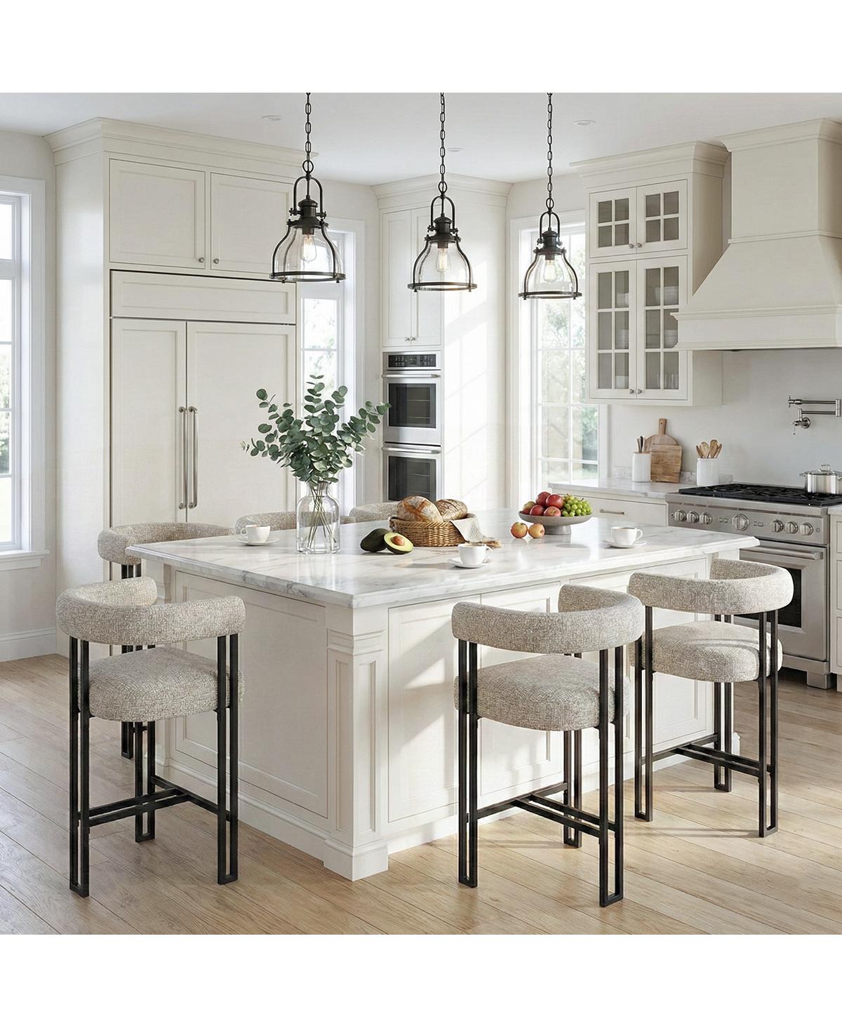 Click here for Maison Boucle 24 Upholstered Counter Height Stools... prices