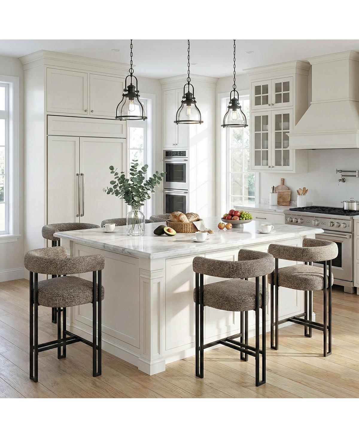 Click here for Maison Boucle 24 Upholstered Counter Height Stools... prices