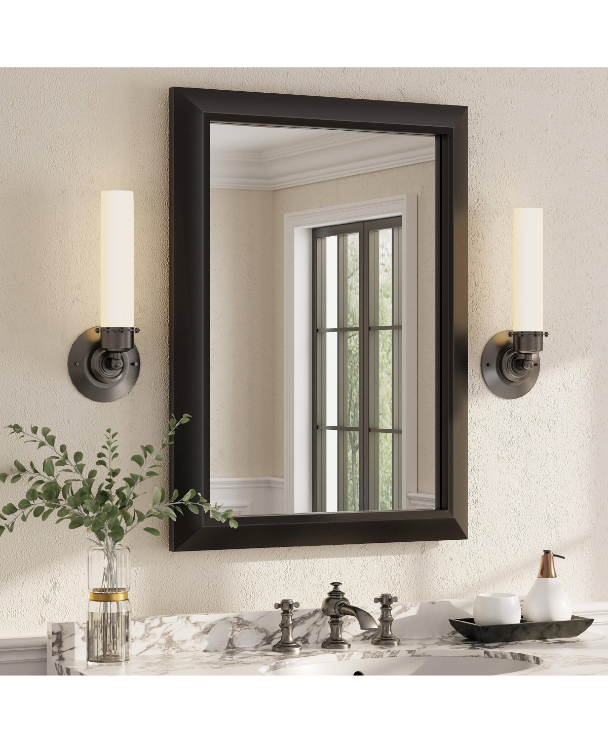 Click here for Apmir 22 x 30 Inch Thick Metal Framed Wall Mirrors... prices