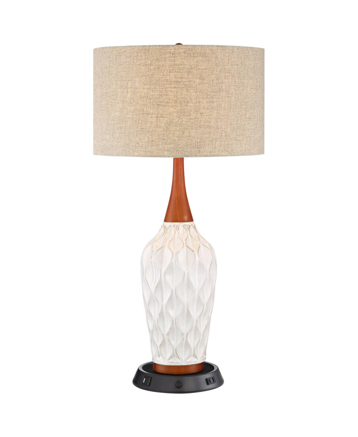 Click here for 360 Lighting Rocco Modern Mid Century Table Lamp 3... prices