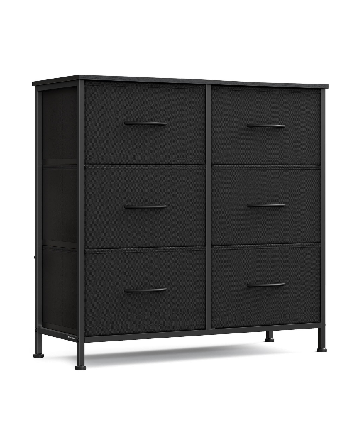 Click here for Slickblue 6 Drawer Bedroom Dresser with Steel Fram... prices