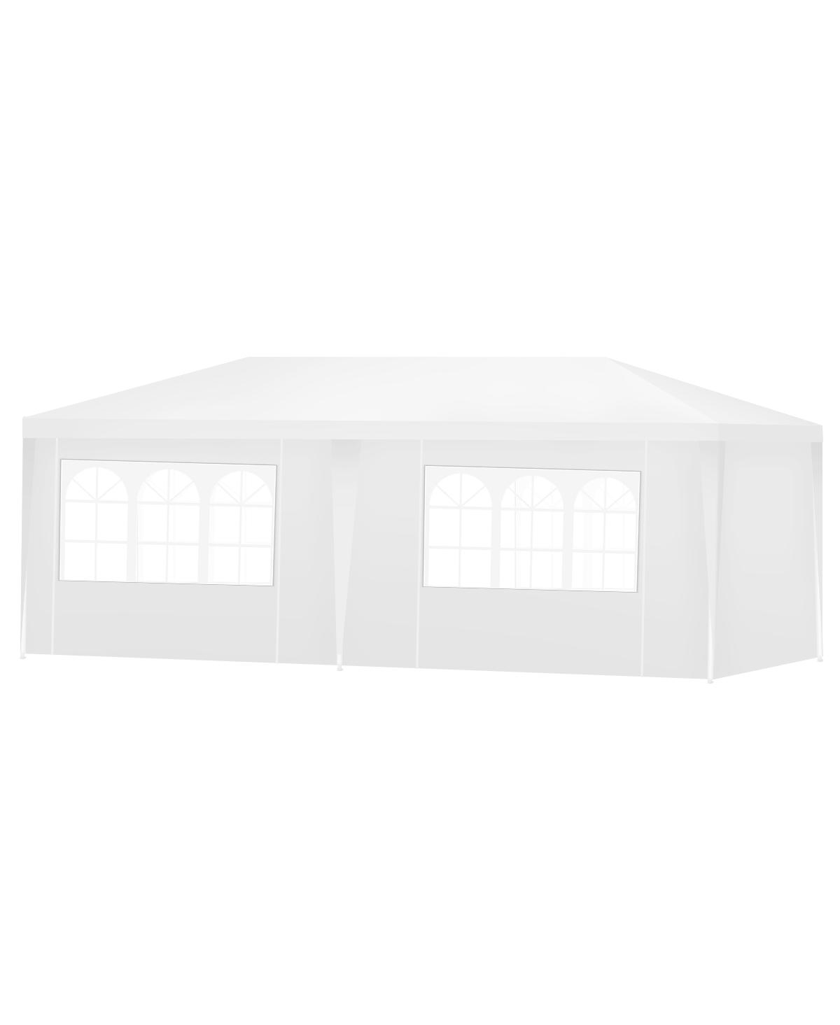 Click here for Gymax Heavy Duty 10x20 Canopy Party Gazebo Cater E... prices