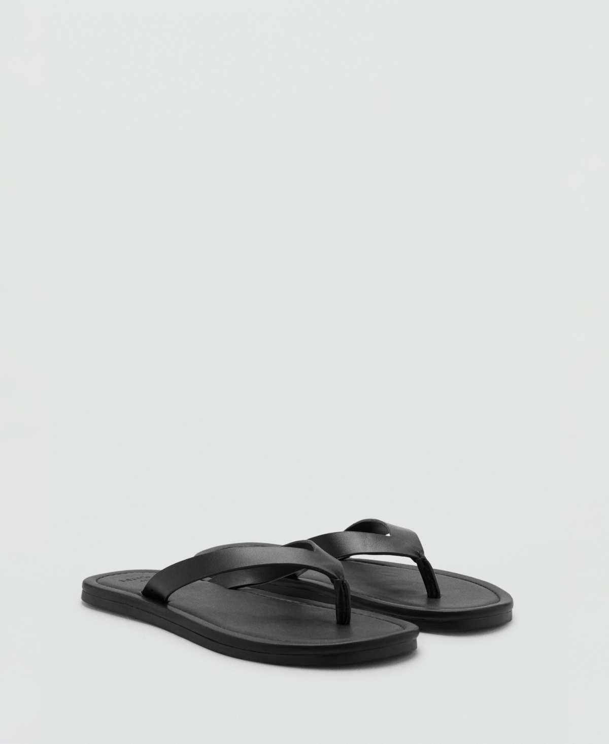 Click here for Mango Mens Leather Straps Sandals - Black prices