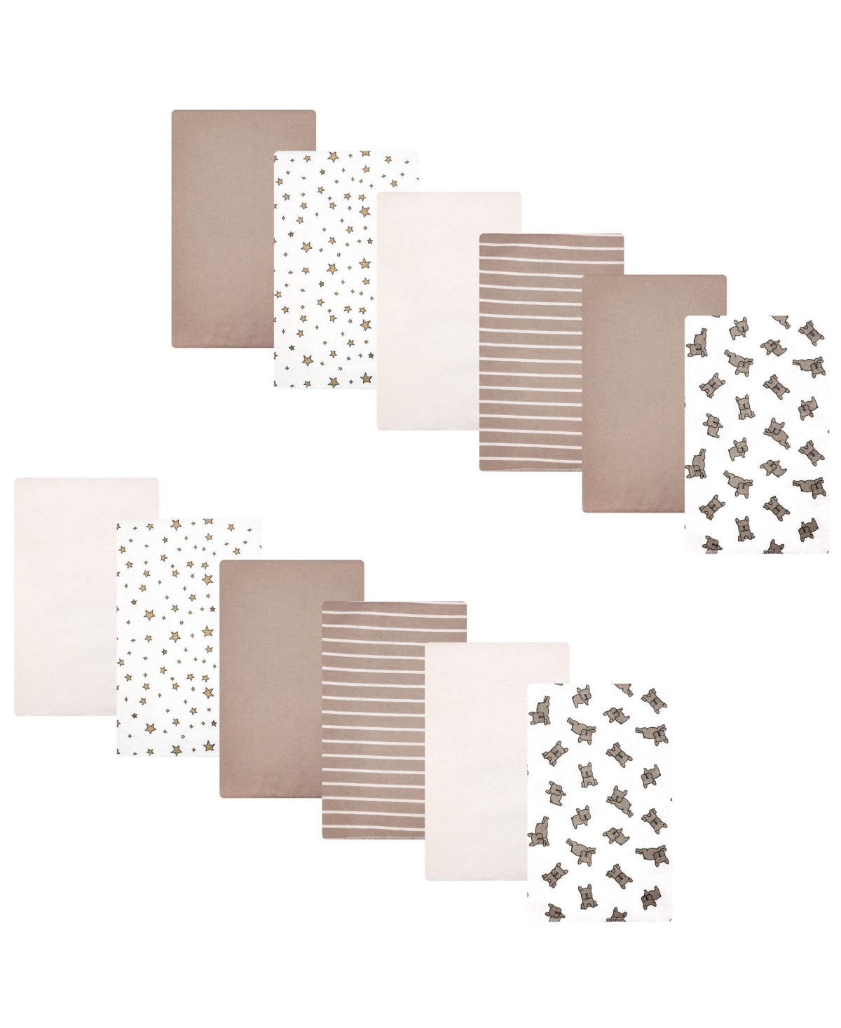 Click here for Hudson Baby Infant Cotton Poly Flannel Burp Cloths... prices