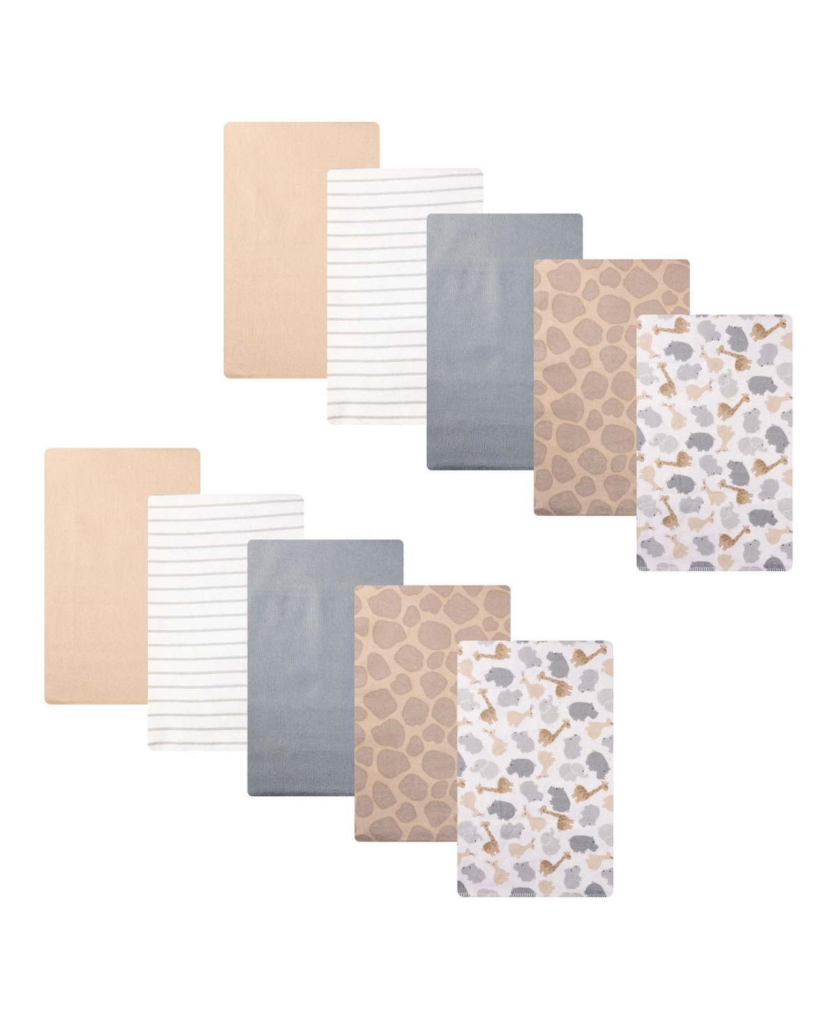 Click here for Hudson Baby Infant Cotton Poly Flannel Burp Cloths... prices