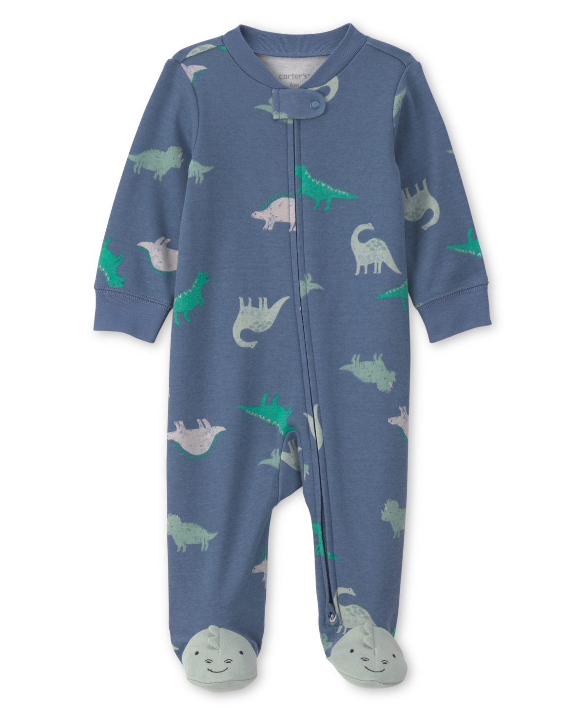 Click here for Carters Baby Boys Dinosaur Foot Art Snug Fit Sleep... prices