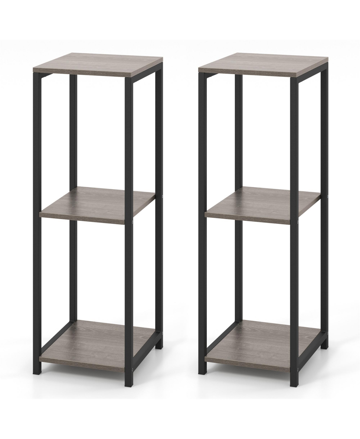 Click here for Gymax 3 Tier Tall Metal Plant Stand Corner Plant H... prices