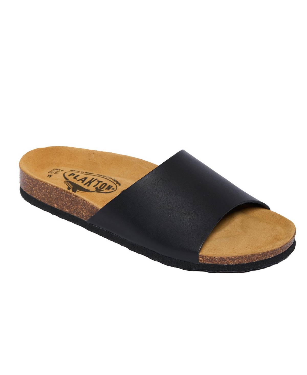 Click here for Plakton Womens Flat Sandal Bala - Black prices