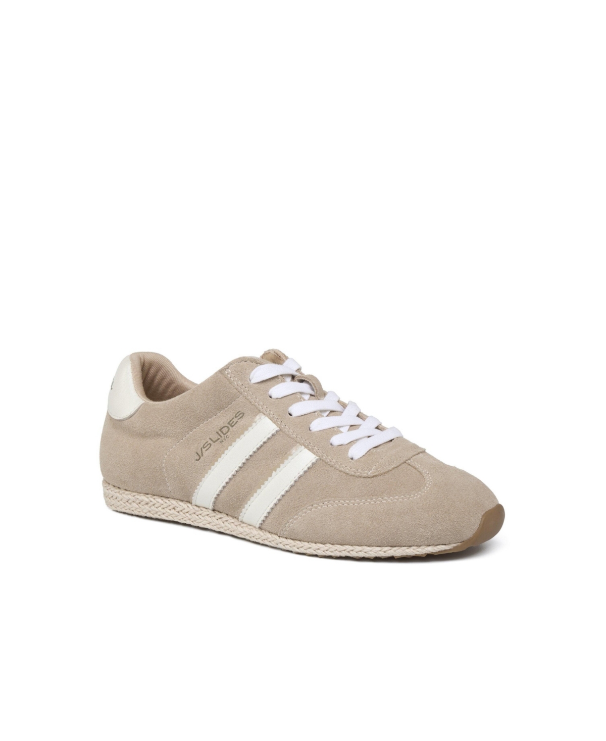 Click here for JSlides Womens Pacey Suede Espadrille Sneaker - Li... prices