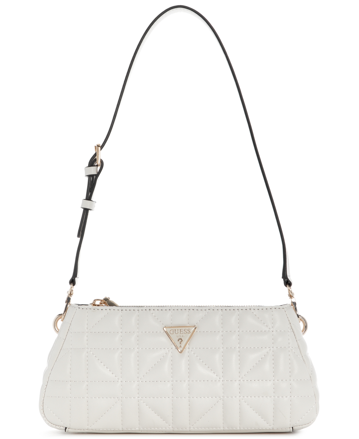 Click here for Guess Edita Small Shoulder Bag - Off White prices