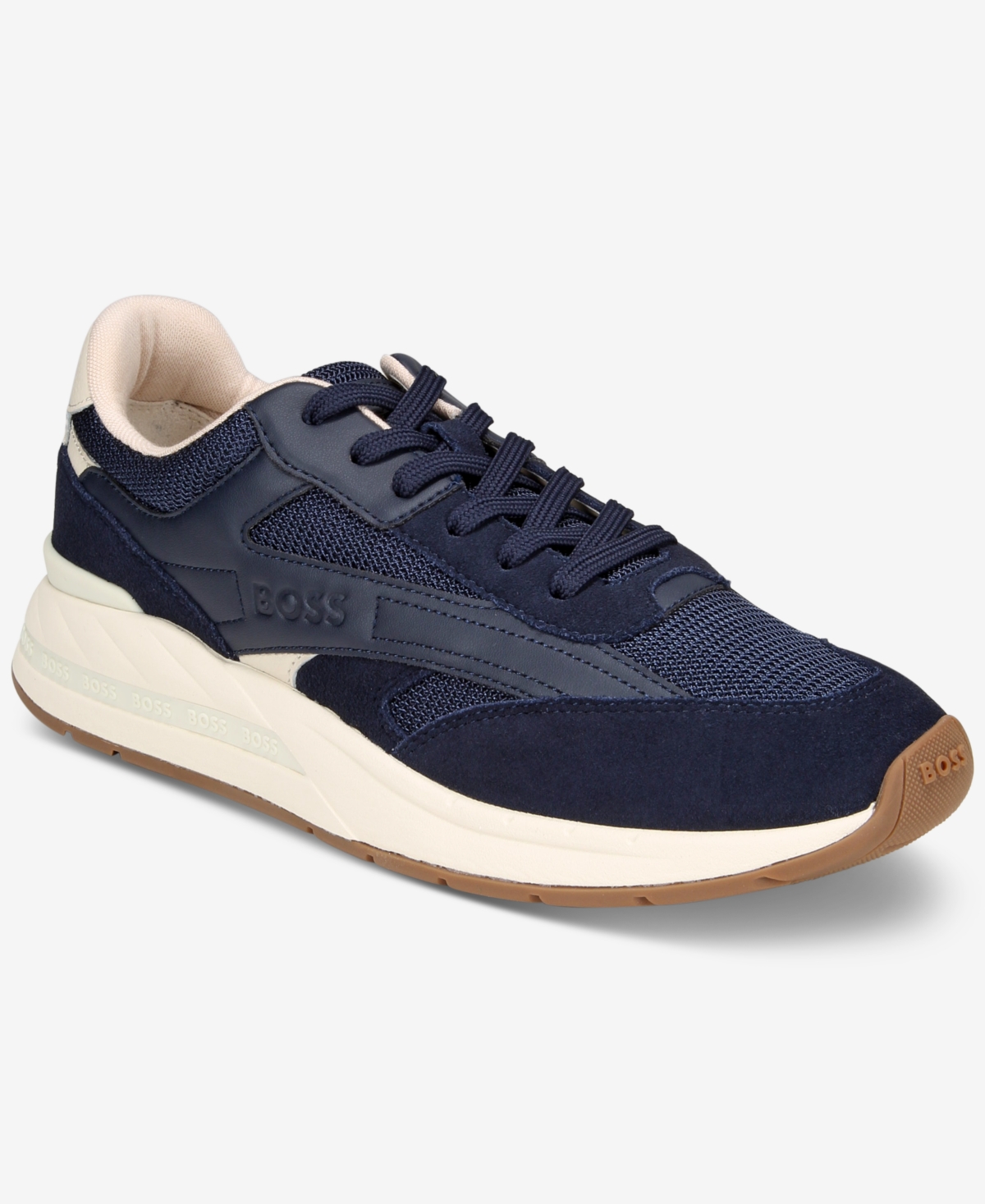 Click here for Boss by Hugo Boss Mens Kurt Sneakers - navy prices