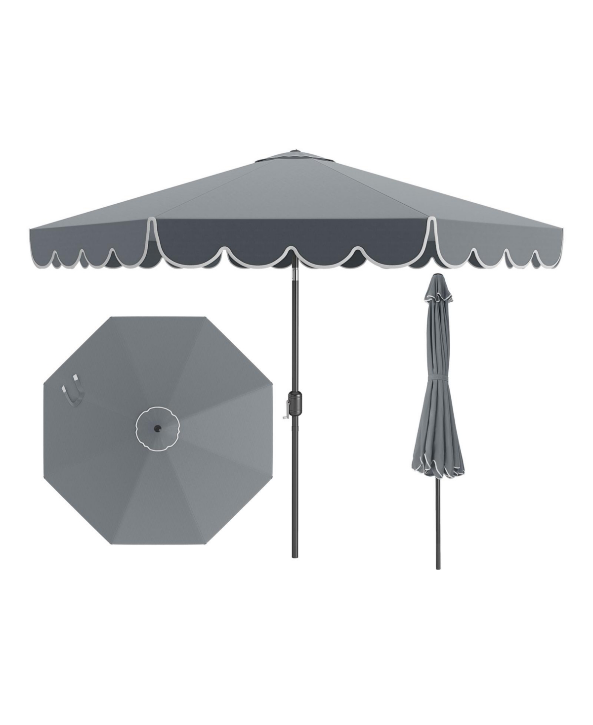 Click here for Gouun 10 feet Outdoor Market Patio Umbrella with C... prices