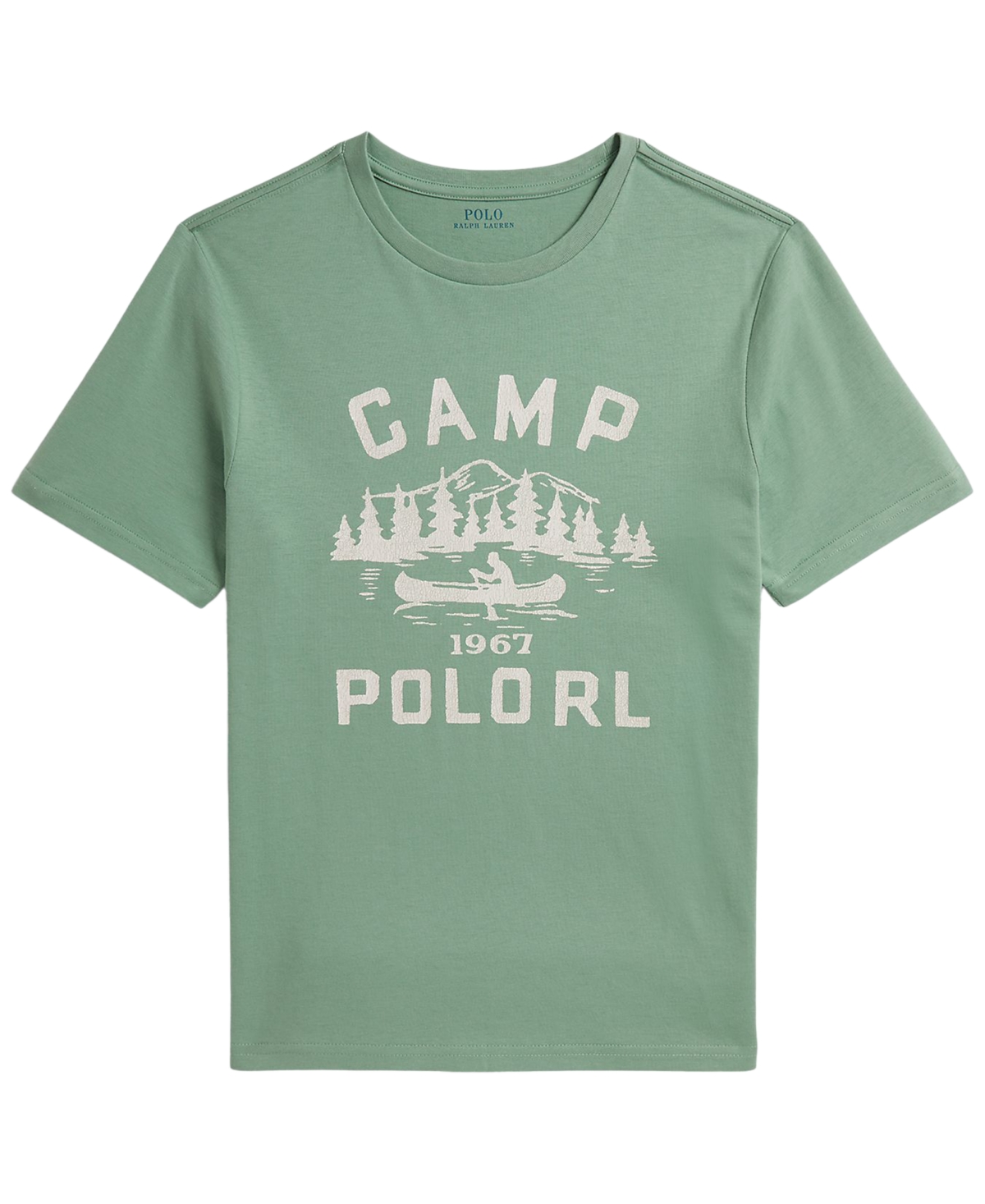 Click here for Polo Ralph Lauren Boys 8-20 Logo Cotton Jersey Gra... prices