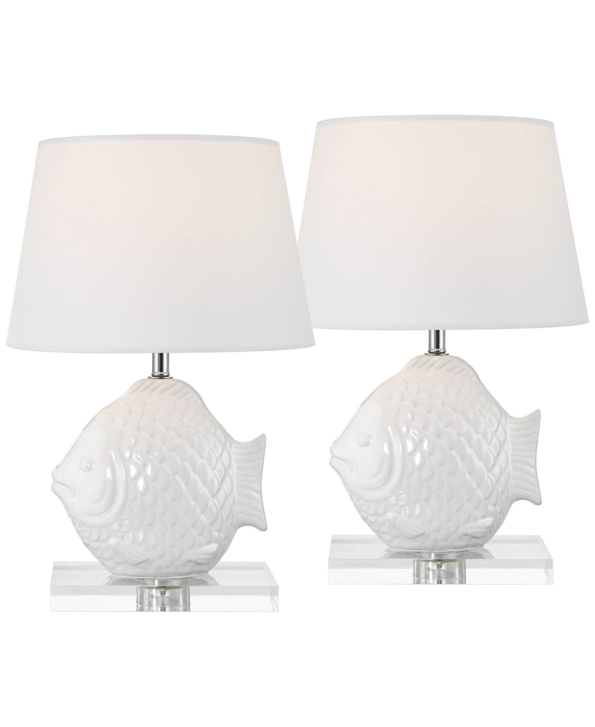Click here for 360 Lighting Finely 13 1/2H Tropical Fish Ceramic... prices