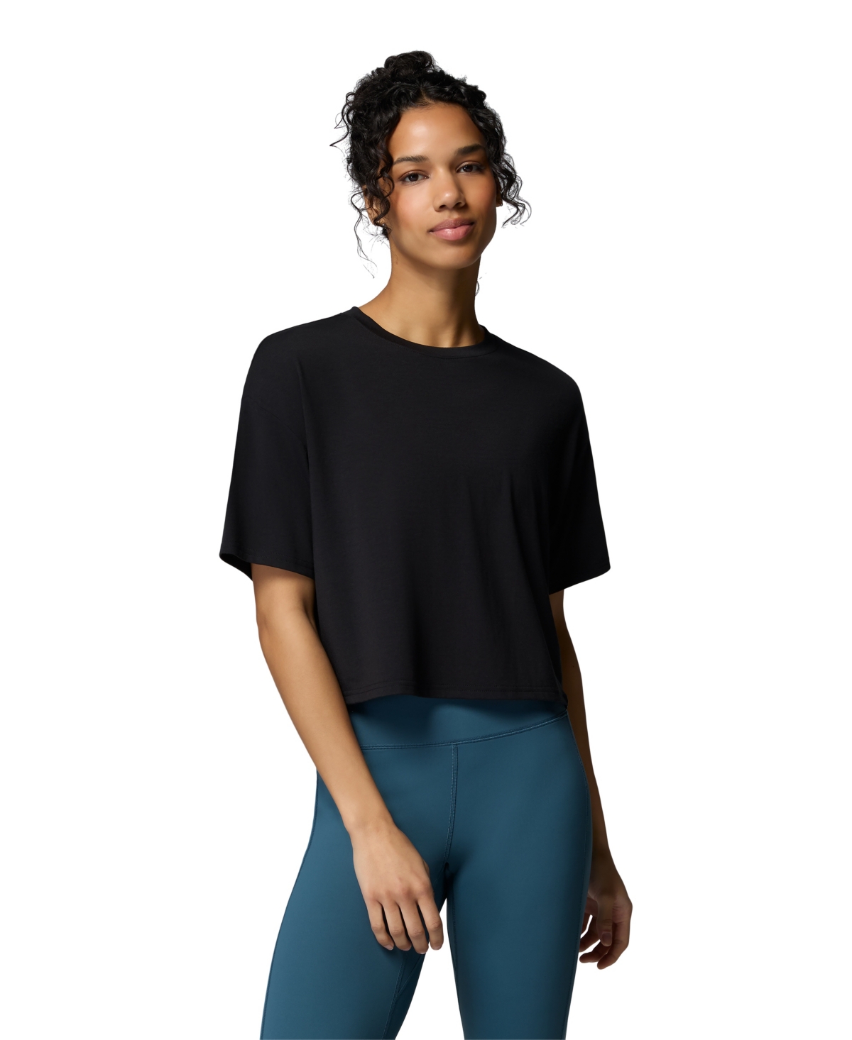 Click here for Columbia Womens Crewneck Short-Sleeve Top - Black prices