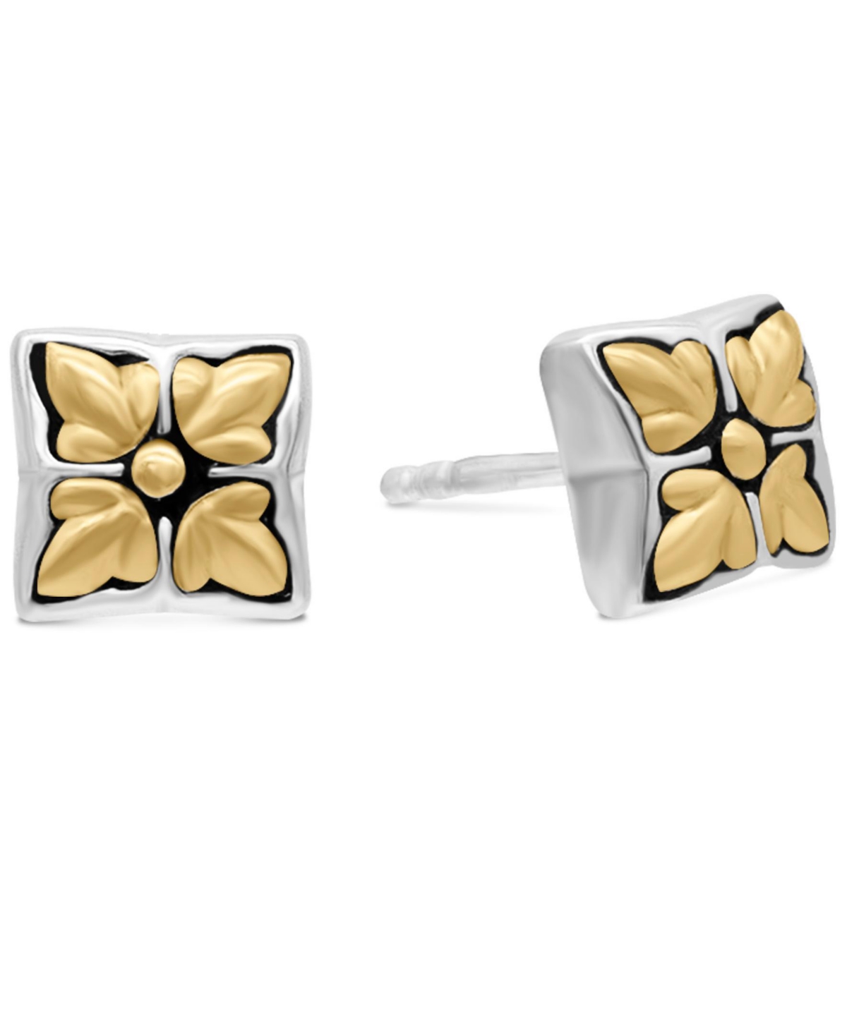 Click here for Devata Maple Leaf Stud Earrings in Sterling Silver... prices